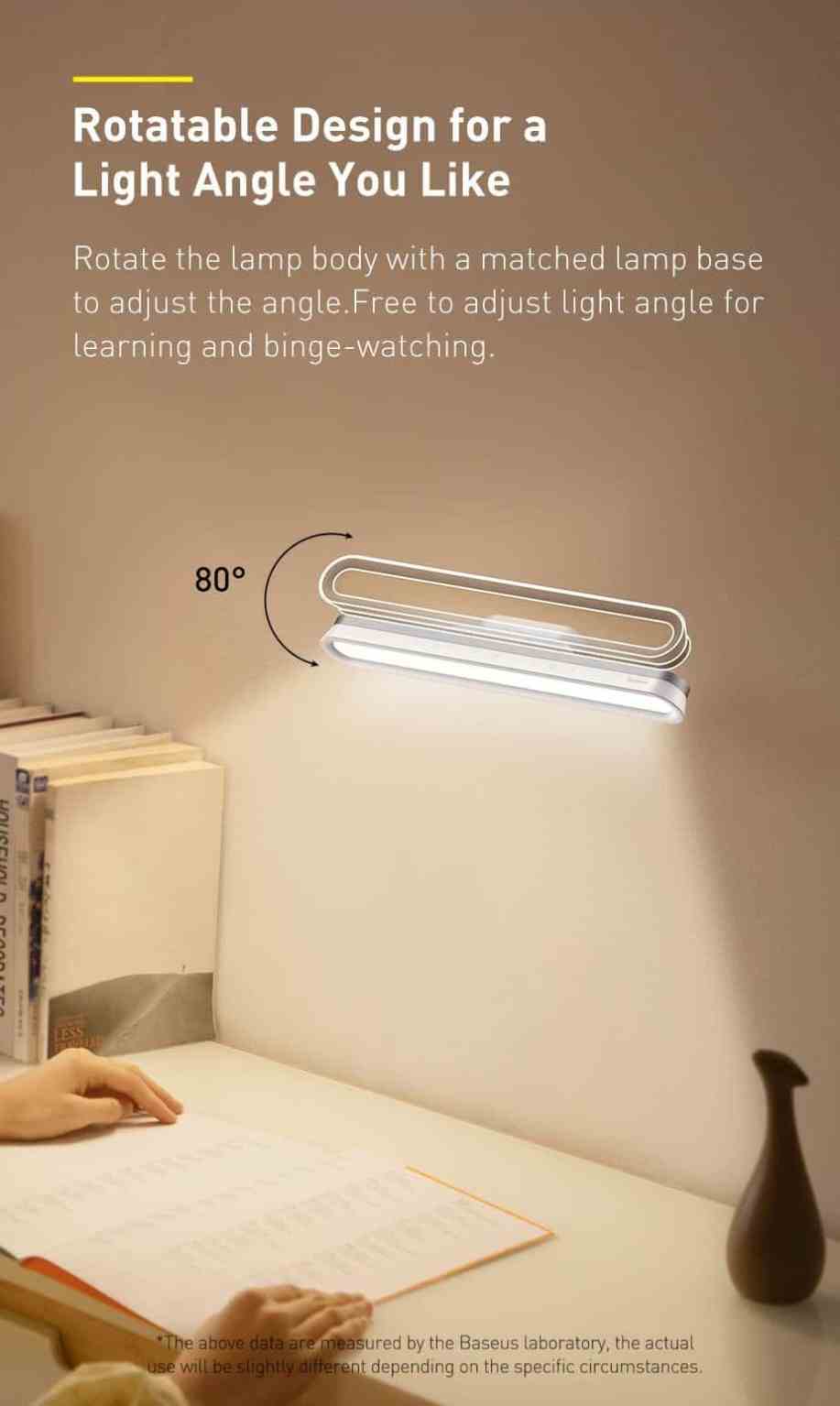 Wireless Magnetic Desk Led Lamp Pro Baseus | TechGadget.gr